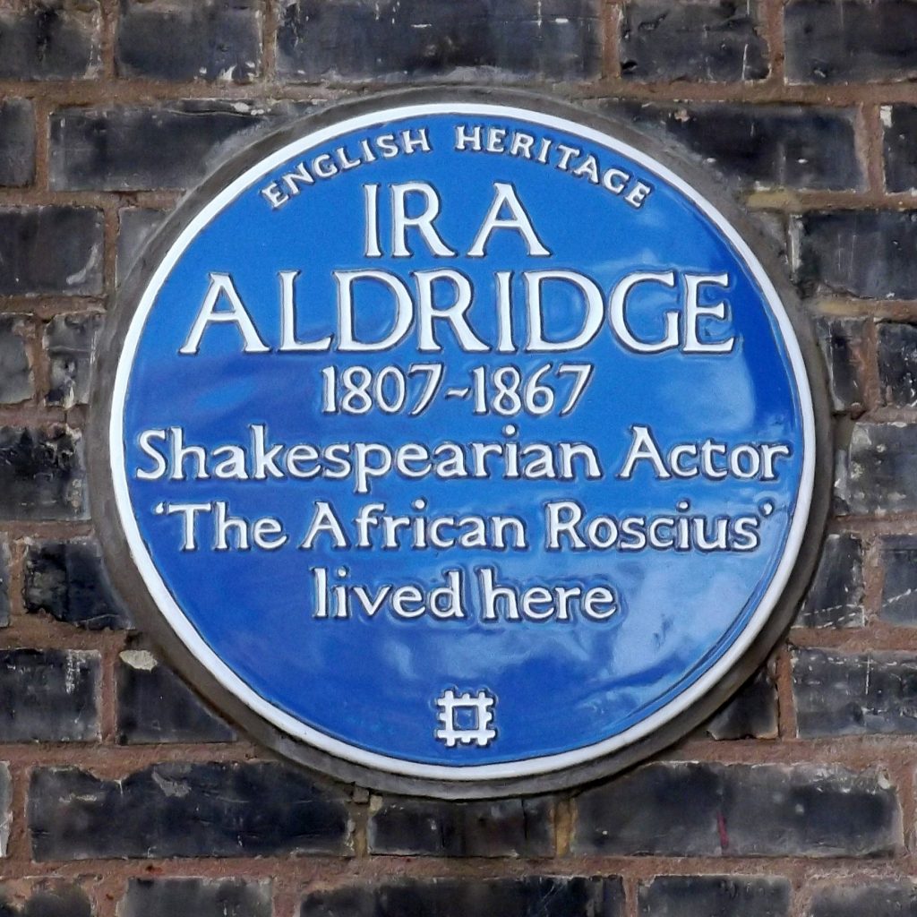 African Roscius, the first black actor tops the bill in Manchester in ...